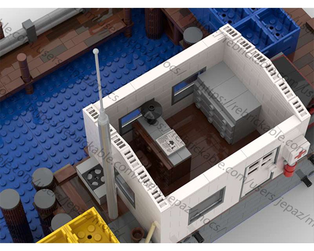 LEGO MOC FishCo Dock MOC by jepaz | Rebrickable - Build with LEGO
