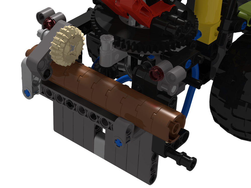 LEGO MOC 8049 alternate Model - Forestry Tractor by B4 | Rebrickable ...