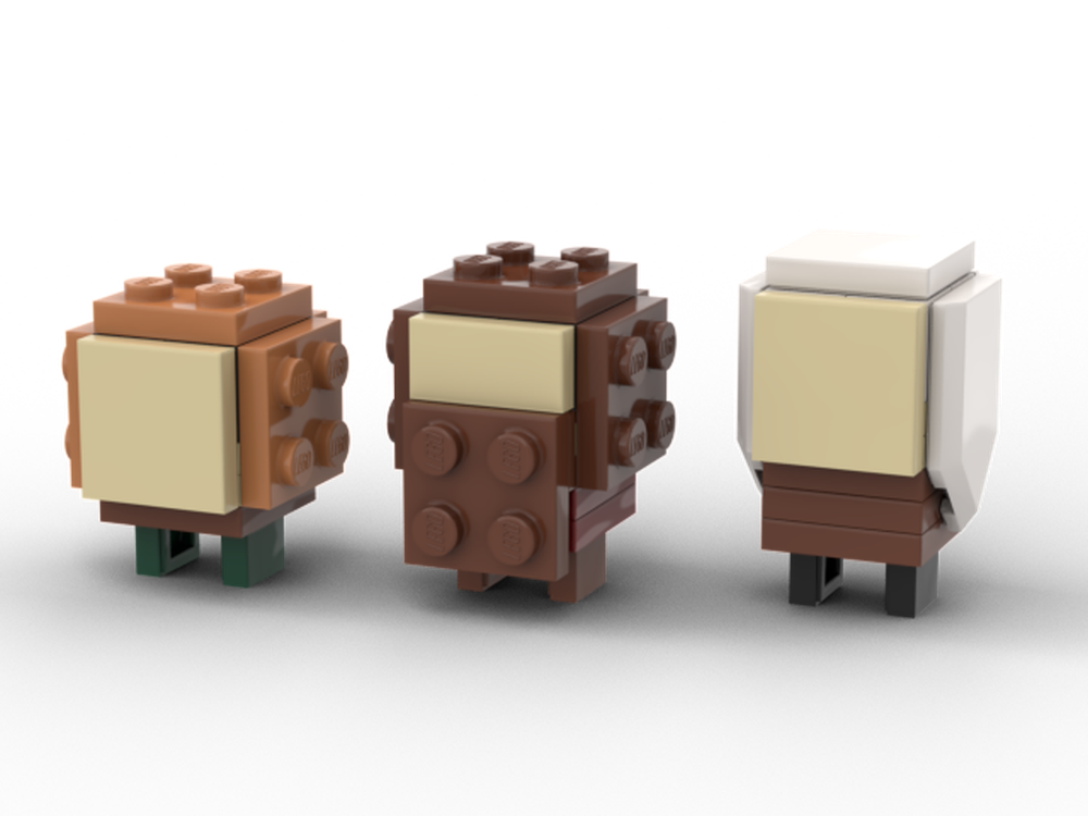 LEGO MOC Mini Brickheadz - LOTR Set 2 by Nicole1 | Rebrickable - Build ...