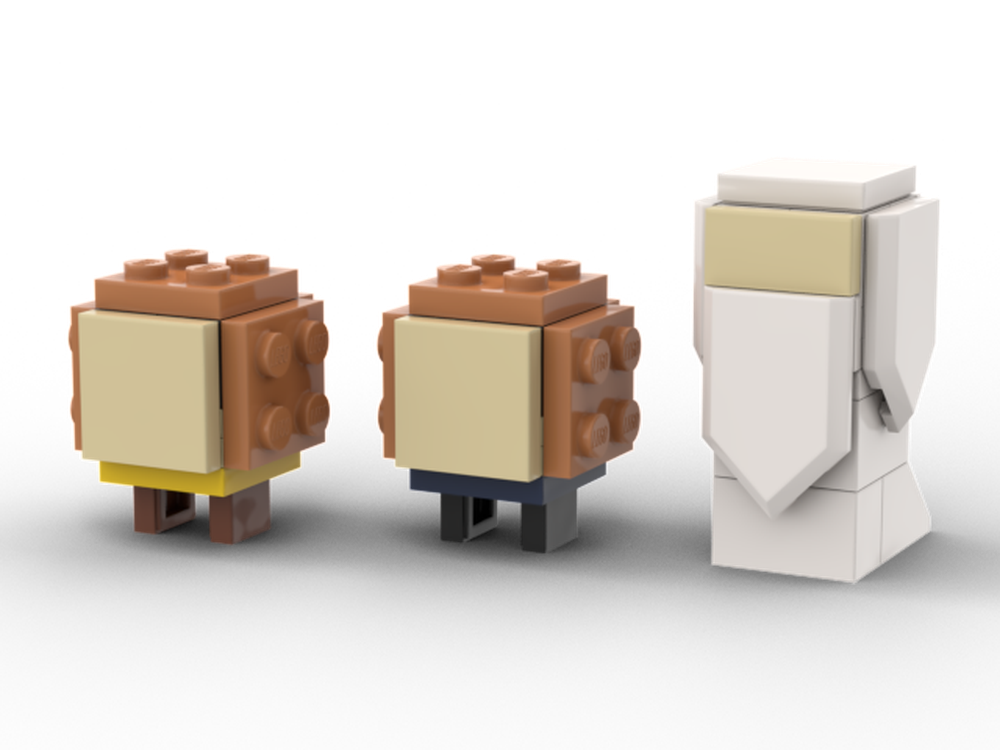 LEGO MOC Mini Brickheadz - LOTR Set 3 by Nicole1 | Rebrickable - Build ...