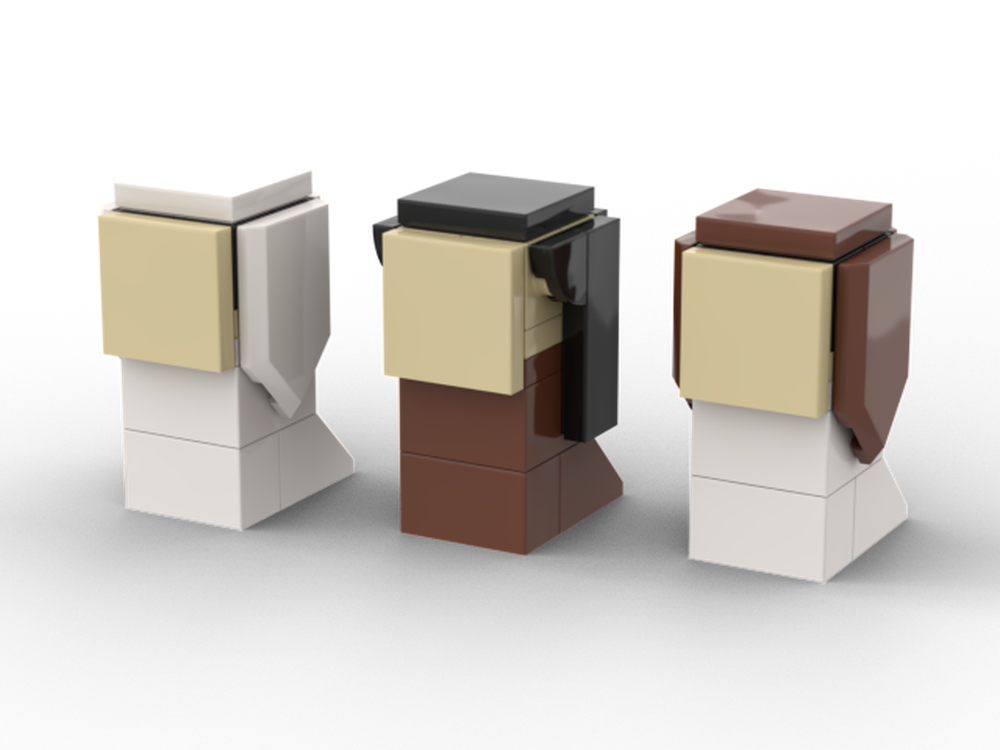 LEGO MOC Mini Brickheadz - LOTR Set 4 by Nicole1 | Rebrickable - Build ...
