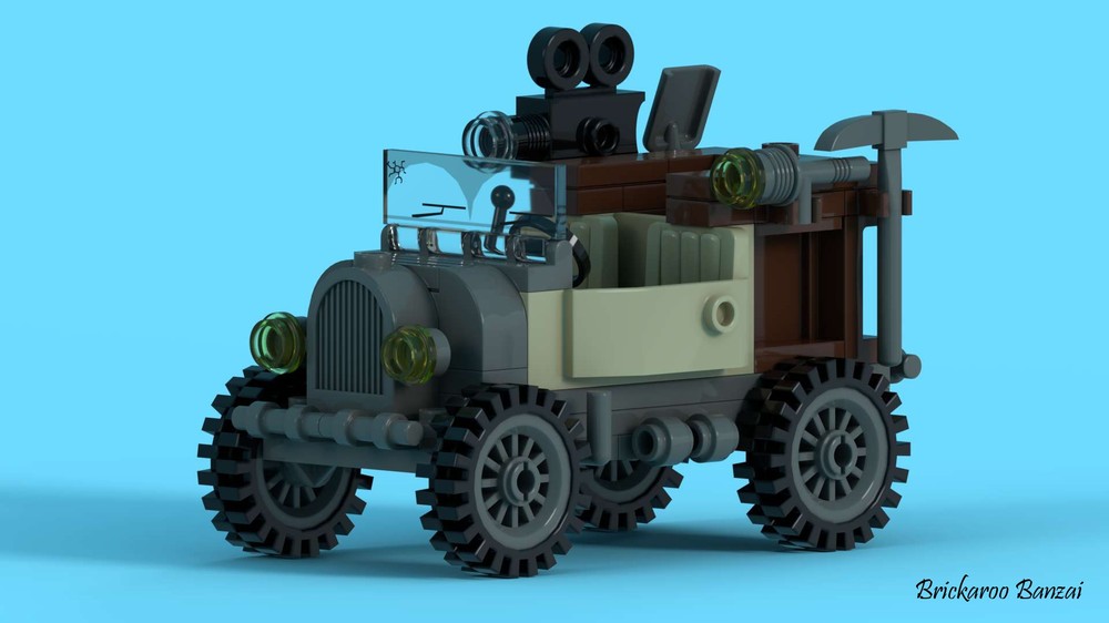LEGO MOC Adventure Wagon by Brickaroo Banzai | Rebrickable - Build with ...