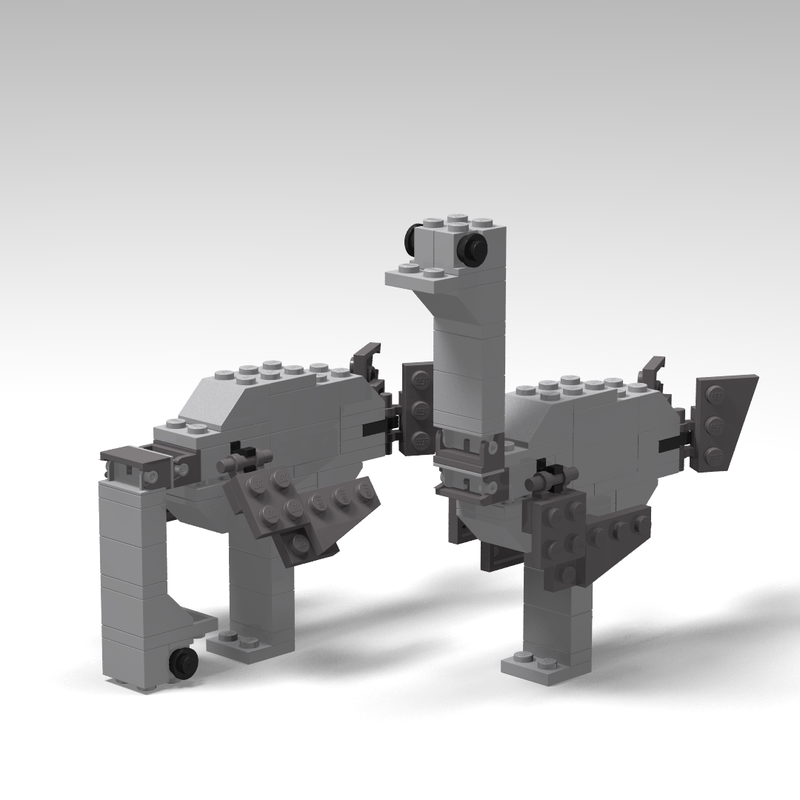 Lego Moc Ostrich By Legobuilder98 Rebrickable Build With Lego