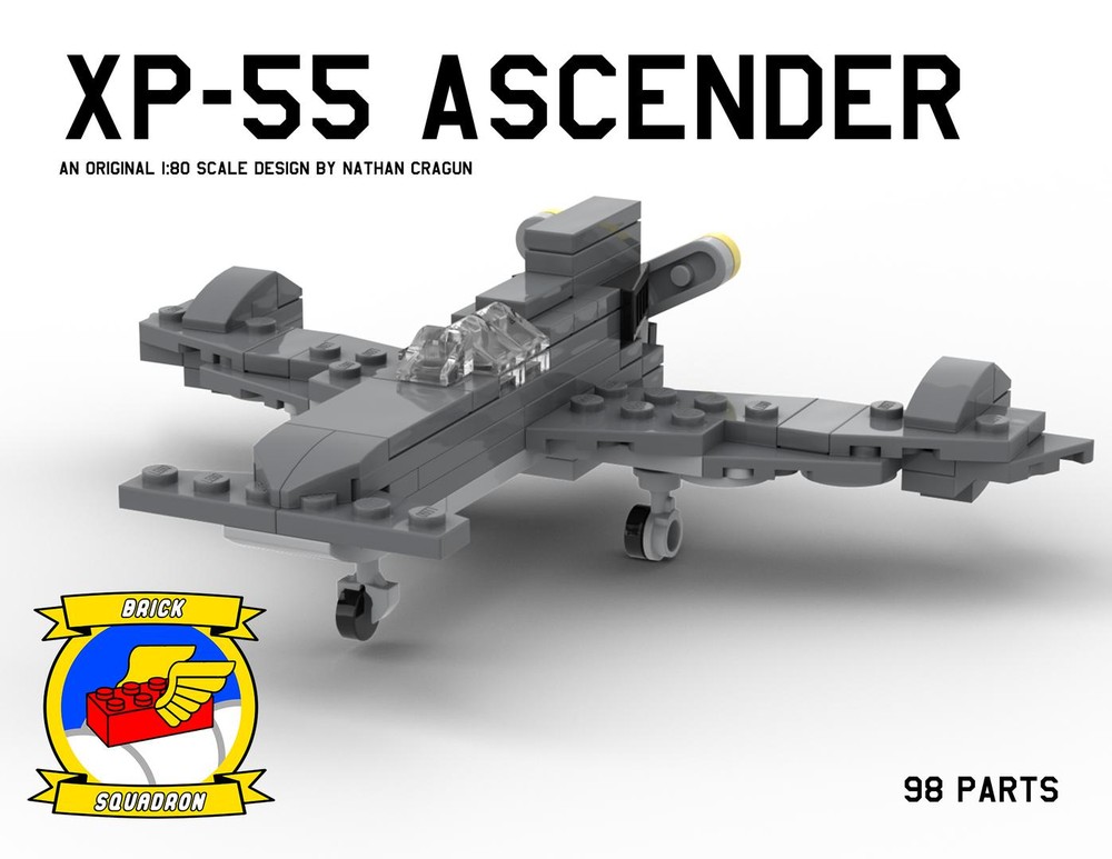 LEGO MOC XP-55 Ascender by brick_squadron | Rebrickable - Build with LEGO