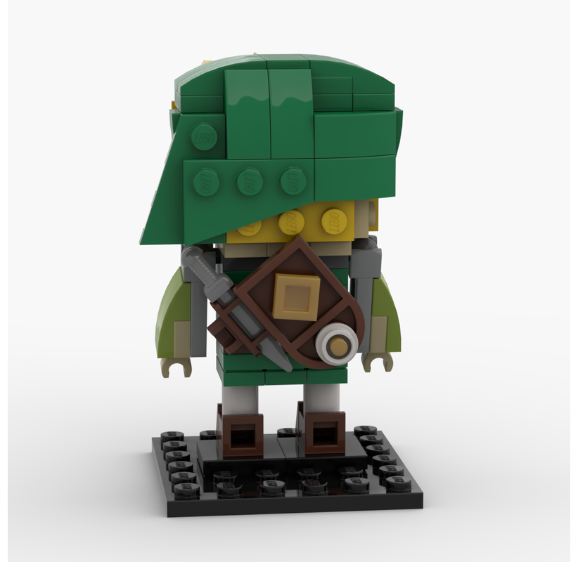 LEGO MOC Zelda Moc: Link Miniature by SkywardBrick | Rebrickable ...