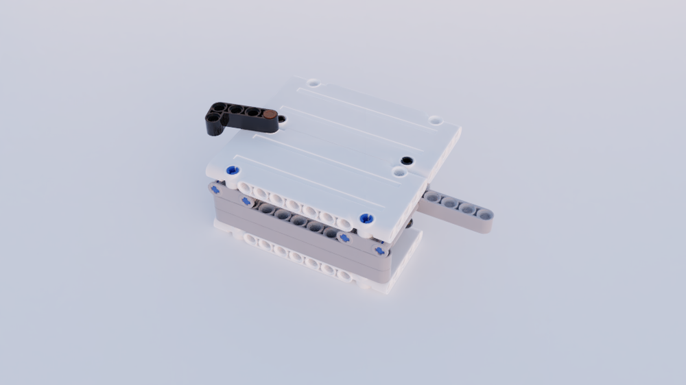 LEGO MOC Pinball Paddle by Interstellar_1 | Rebrickable - Build with LEGO