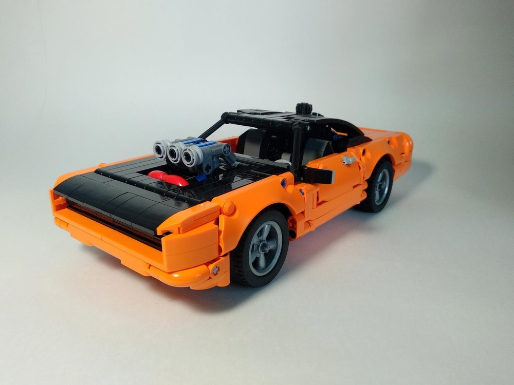 LEGO MOC Dodge Charger 1970 by Anton Kablash | Rebrickable - Build with ...