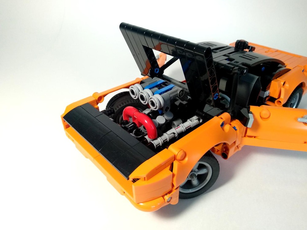 LEGO MOC Dodge Charger 1970 by Anton Kablash | Rebrickable - Build with ...