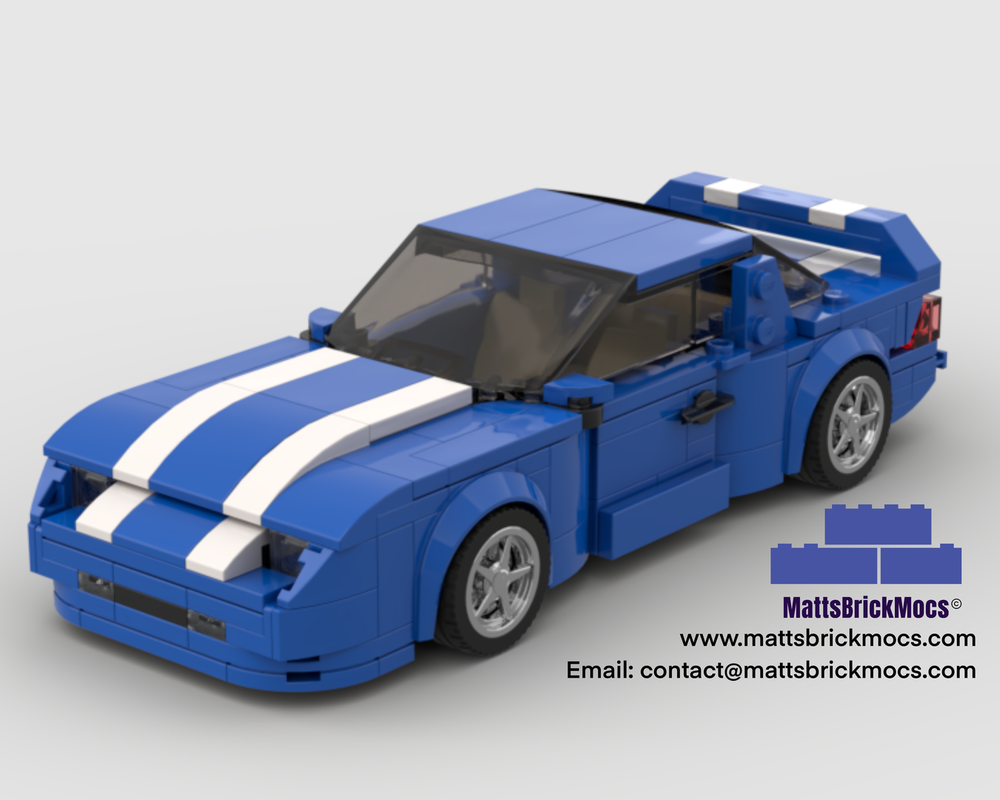 LEGO MOC Z28 CAMARO by Mattsbrickmocs | Rebrickable - Build with LEGO