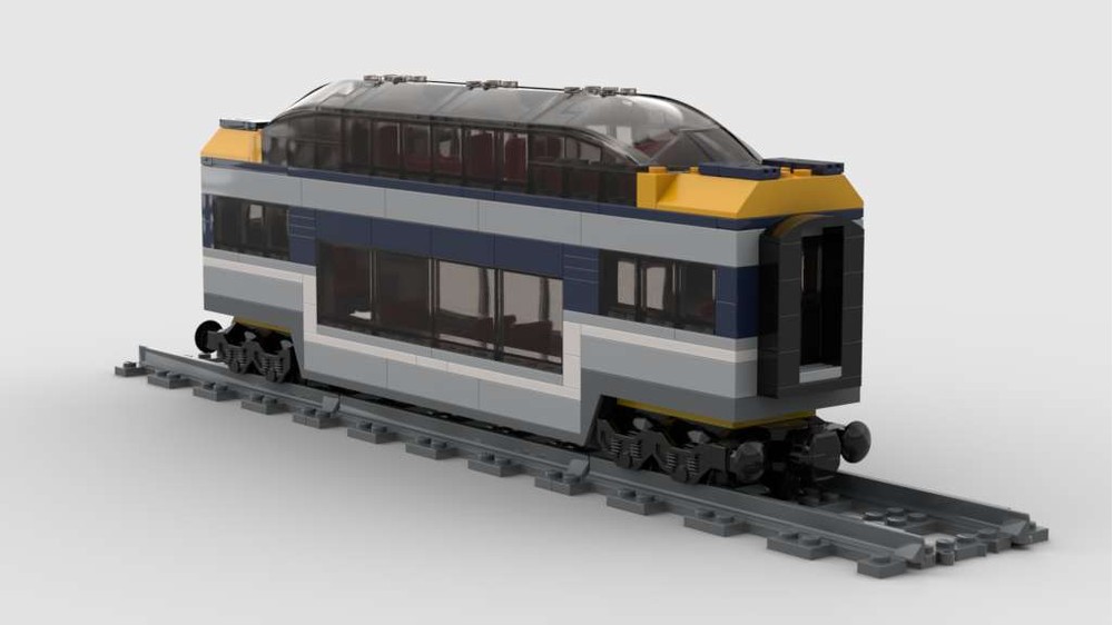 LEGO MOC Panoramic Carriage set 60197 by Frapez1972 | Rebrickable ...