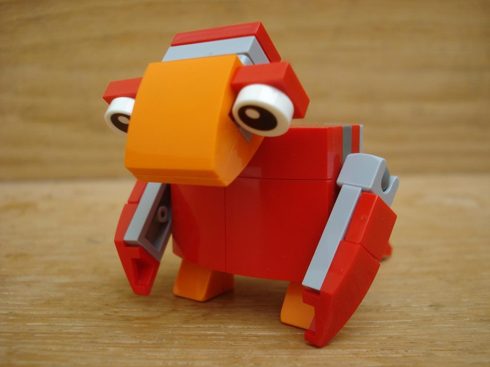 LEGO MOC Cute Bird by Nicole1 | Rebrickable - Build with LEGO