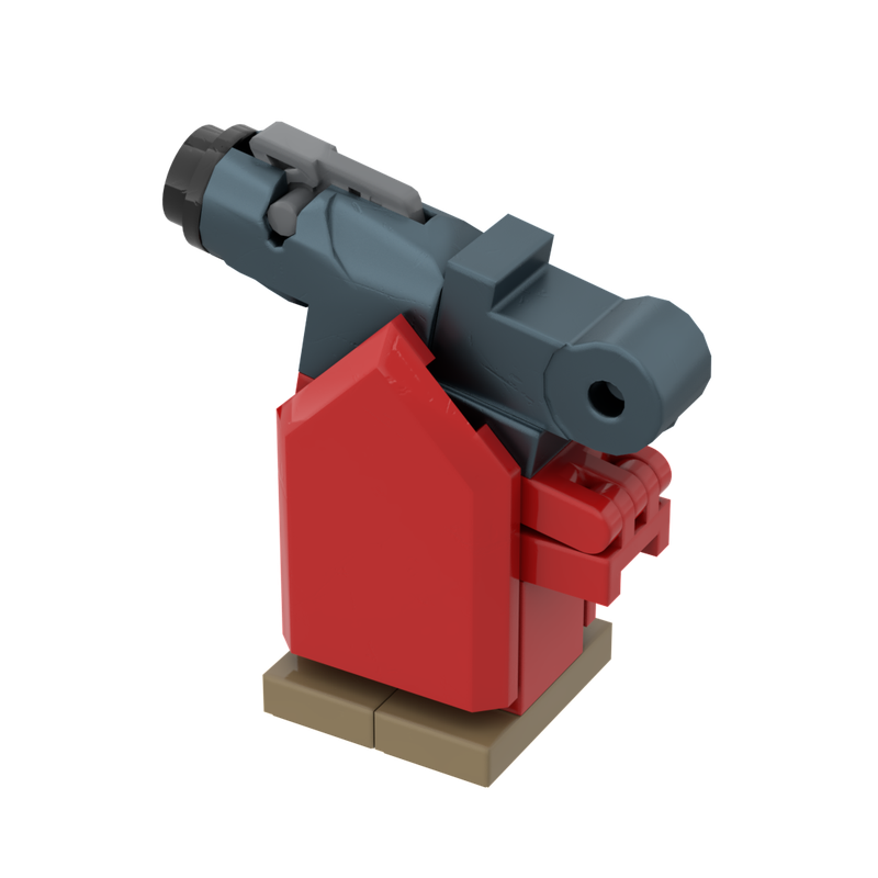 LEGO MOC Compact Cannon fixed by Xigphir | Rebrickable - Build with LEGO
