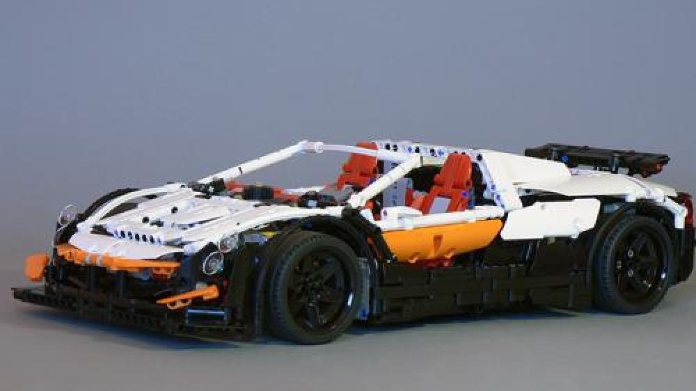 LEGO MOC Updated Simple Supercar by Lipko | Rebrickable - Build with LEGO