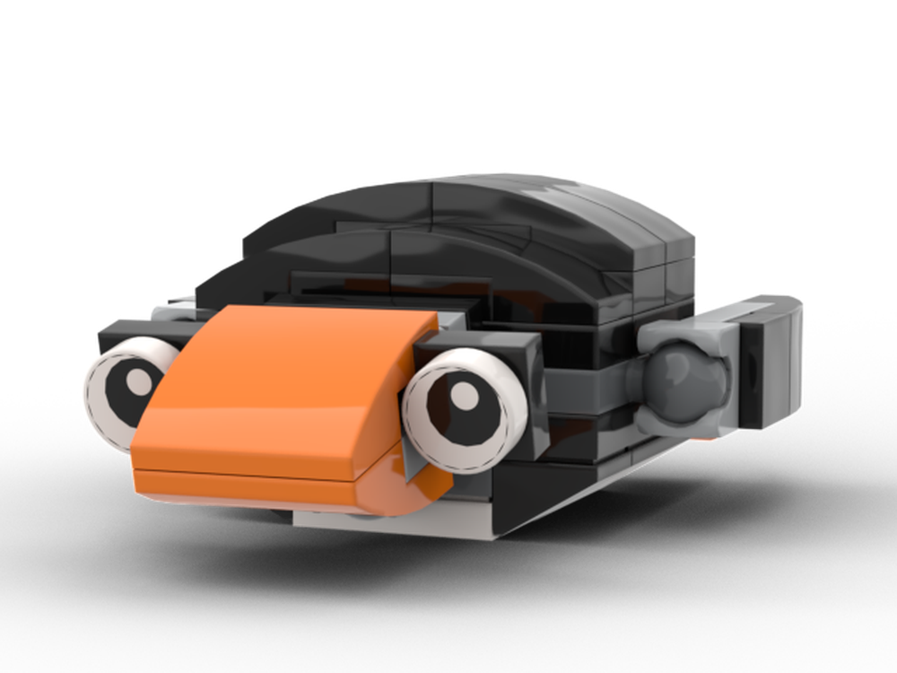 LEGO MOC Cute Penguin by Nicole1 | Rebrickable - Build with LEGO
