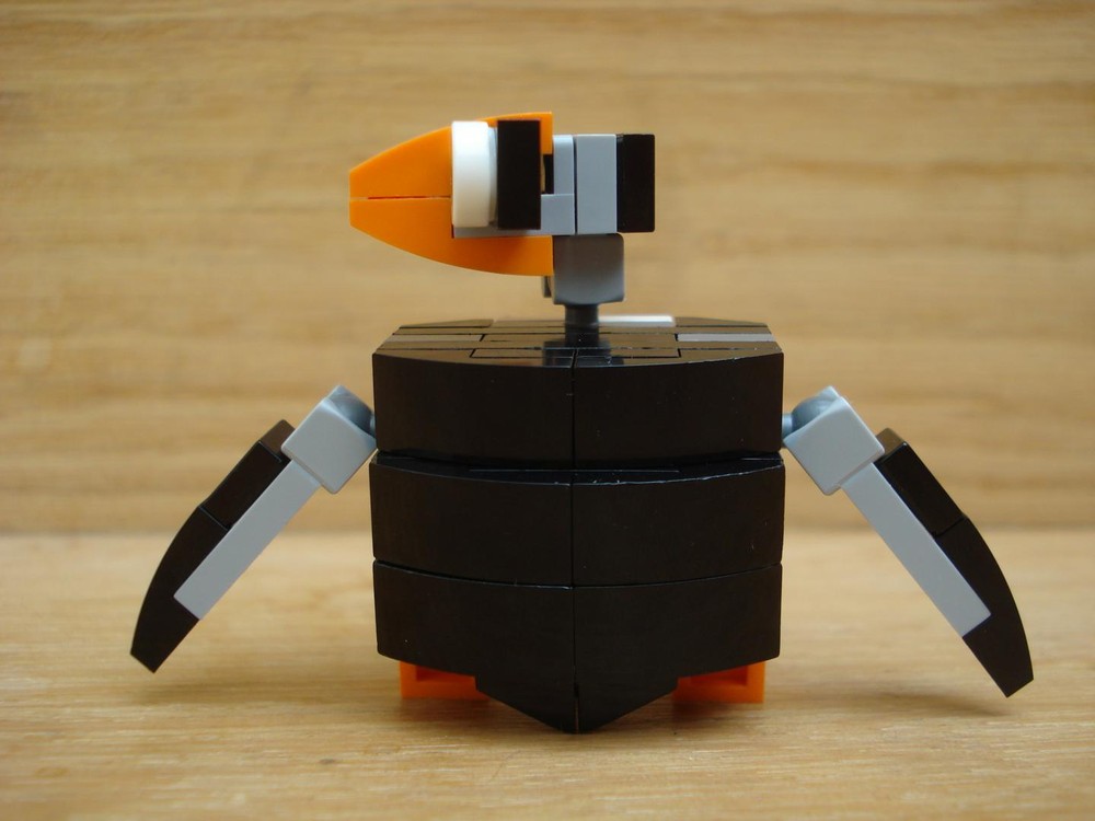 LEGO MOC Cute Penguin by Nicole1 | Rebrickable - Build with LEGO