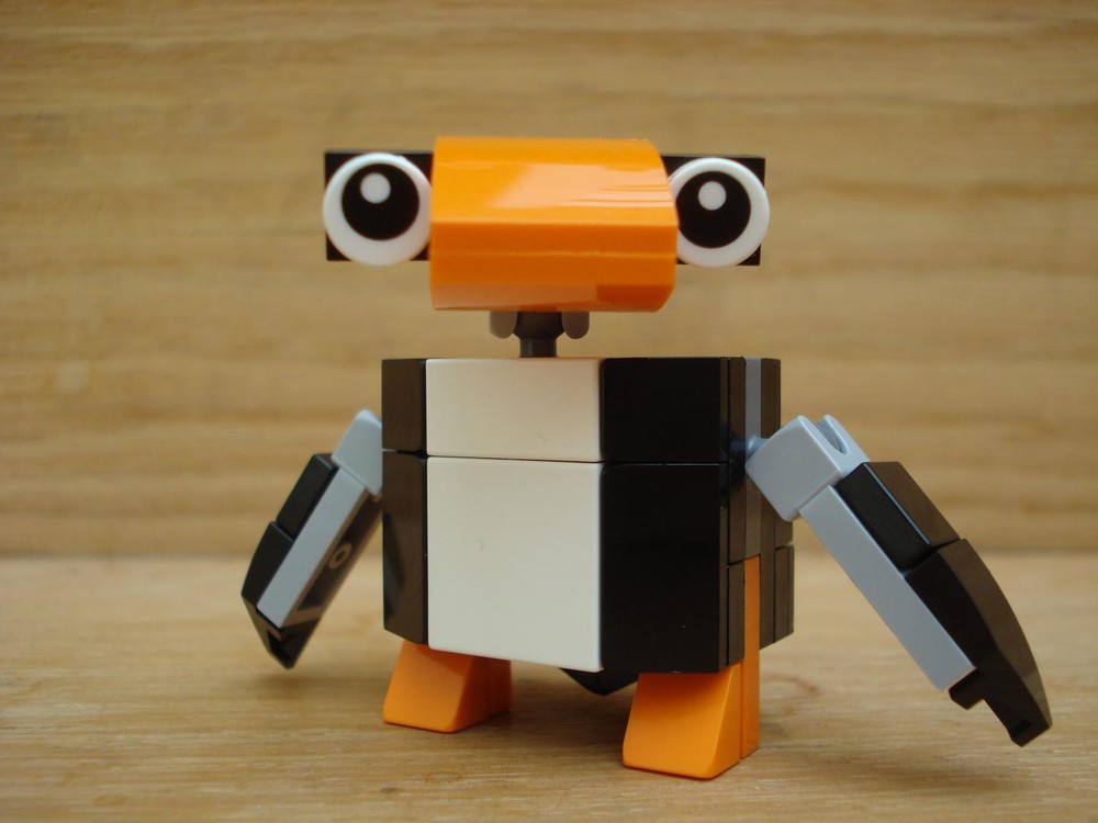 LEGO MOC Cute Penguin by Nicole1 | Rebrickable - Build with LEGO