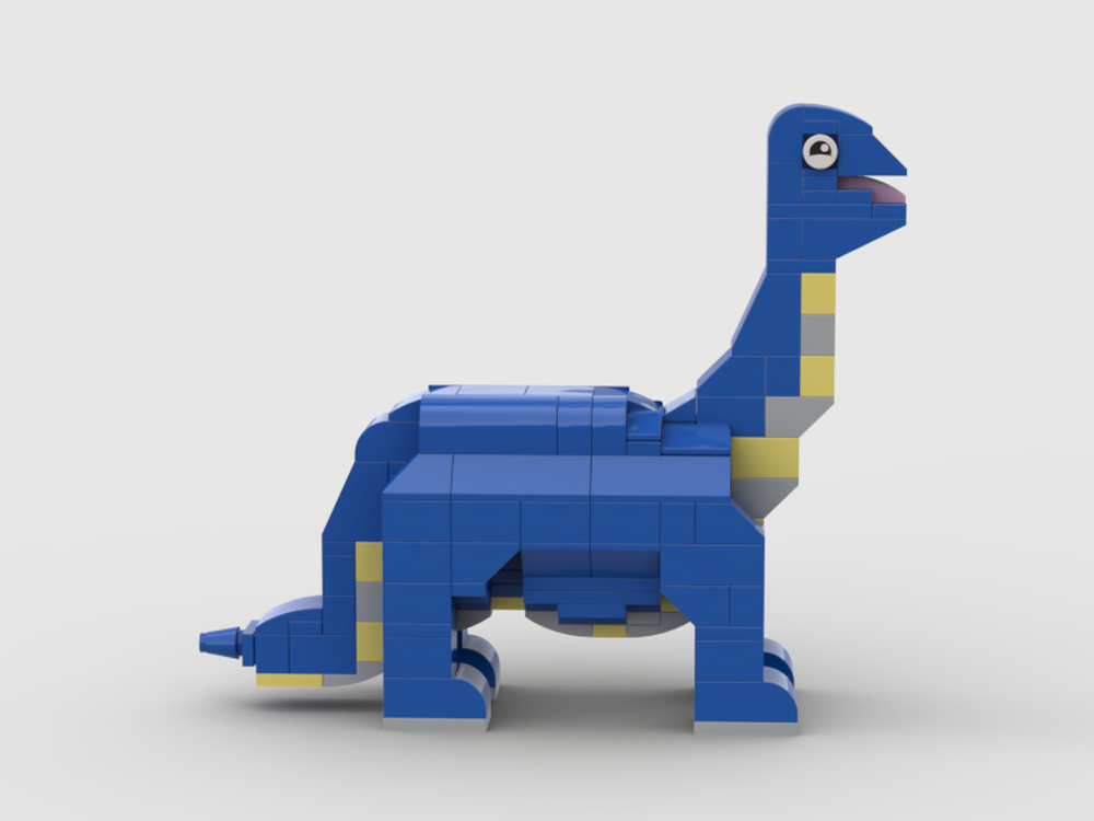 LEGO MOC Dinosaur by MuGo_Gonzalez | Rebrickable - Build with LEGO