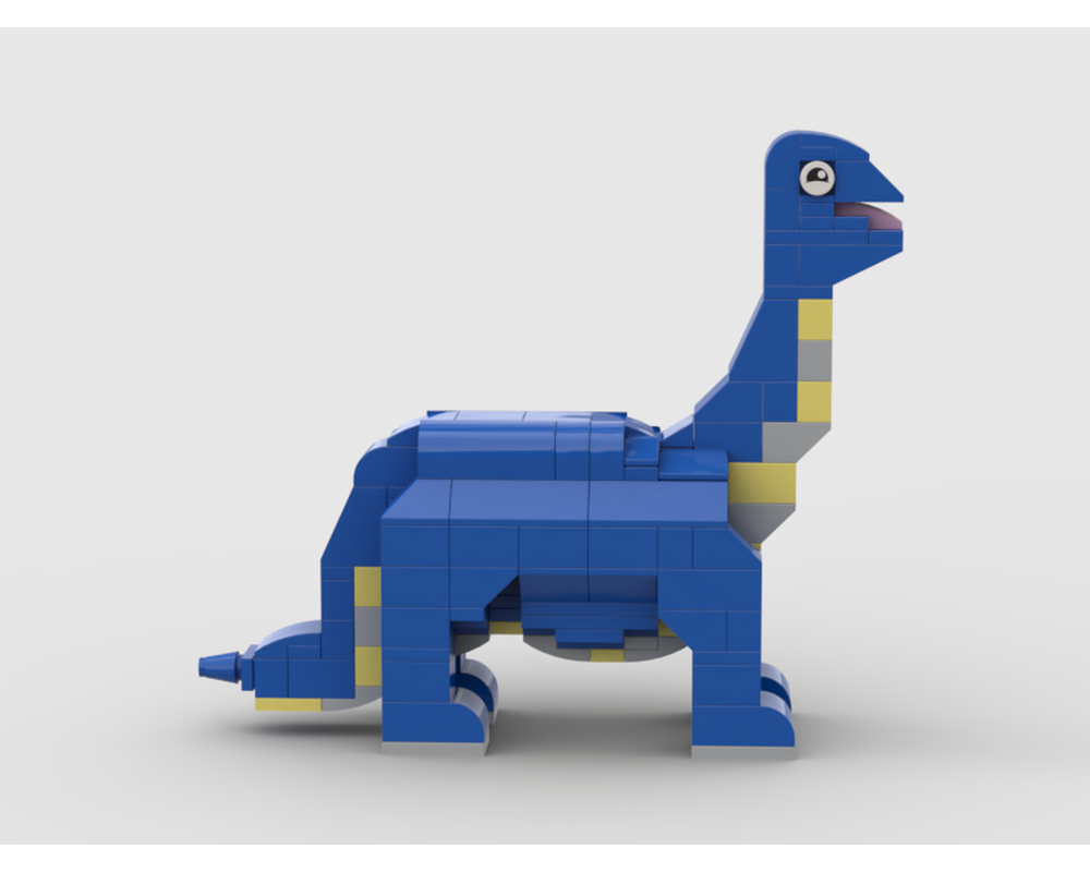 LEGO MOC Dinosaur by MuGo_Gonzalez | Rebrickable - Build with LEGO