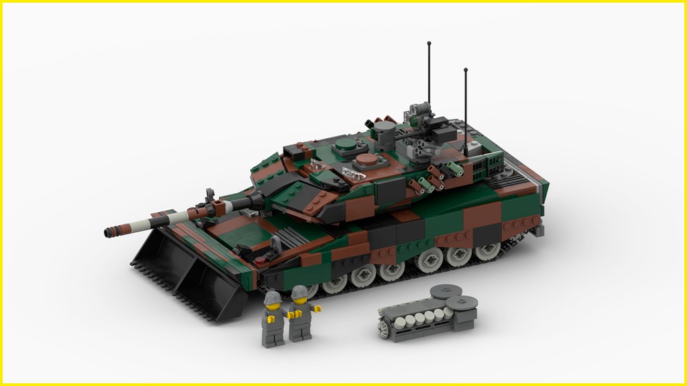 LEGO MOC Leopard 2 A7 MBT | Main Battle Tank | 1:34 Scale by ...