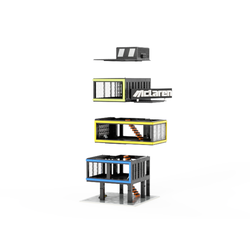 LEGO MOC Motor Studio Modular (2020) by ohsojang | Rebrickable - Build ...