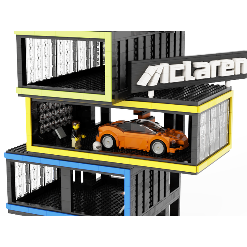 LEGO MOC Motor Studio Modular (2020) by ohsojang | Rebrickable - Build ...