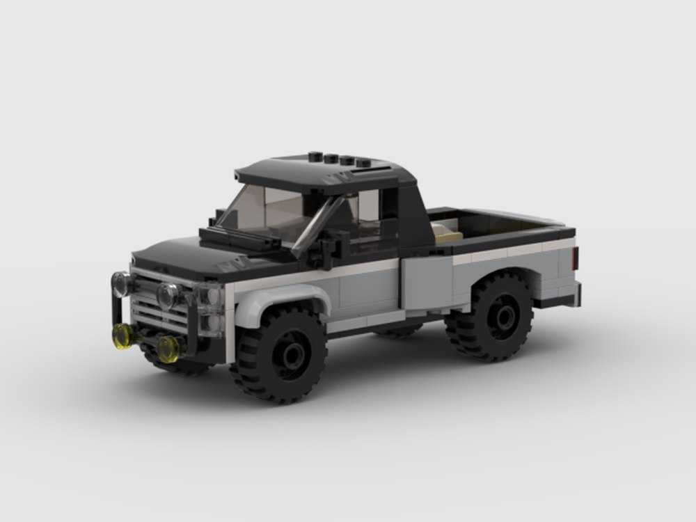 LEGO MOC Pickup 60148 Modification by BrickAA | Rebrickable - Build ...