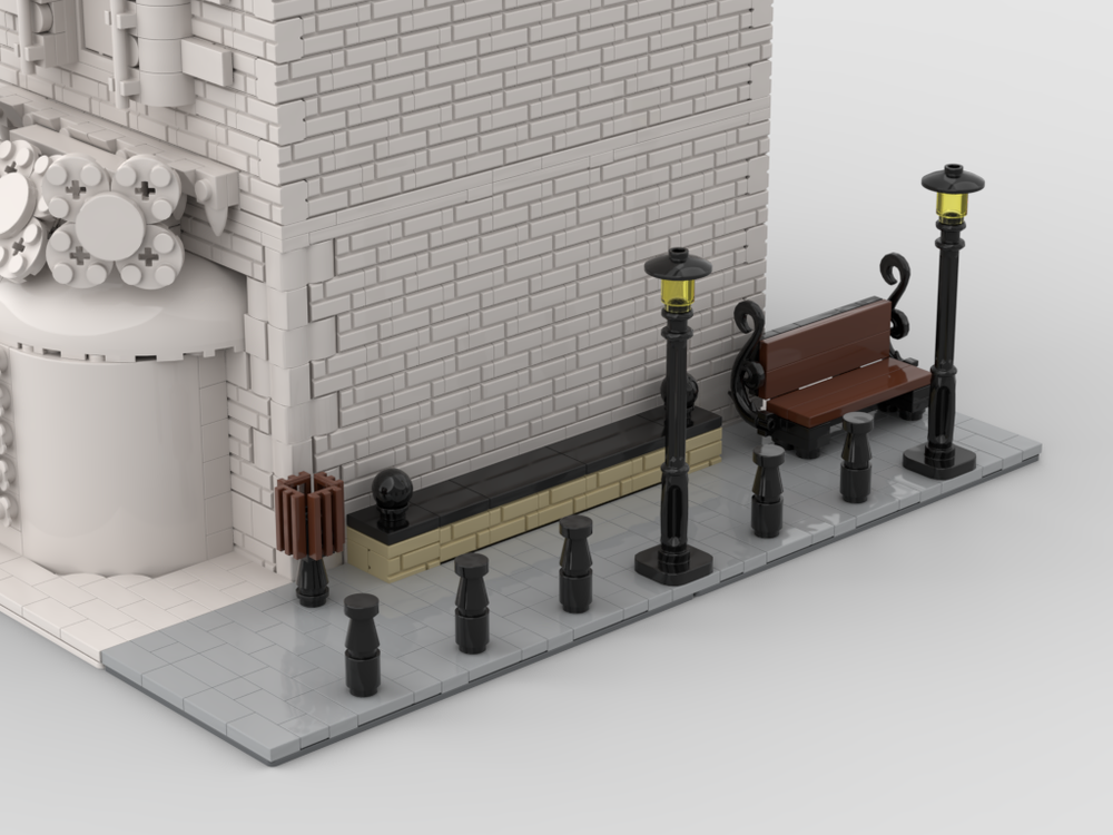 LEGO MOC Modular Corner simple street | Turn every modular model into a ...