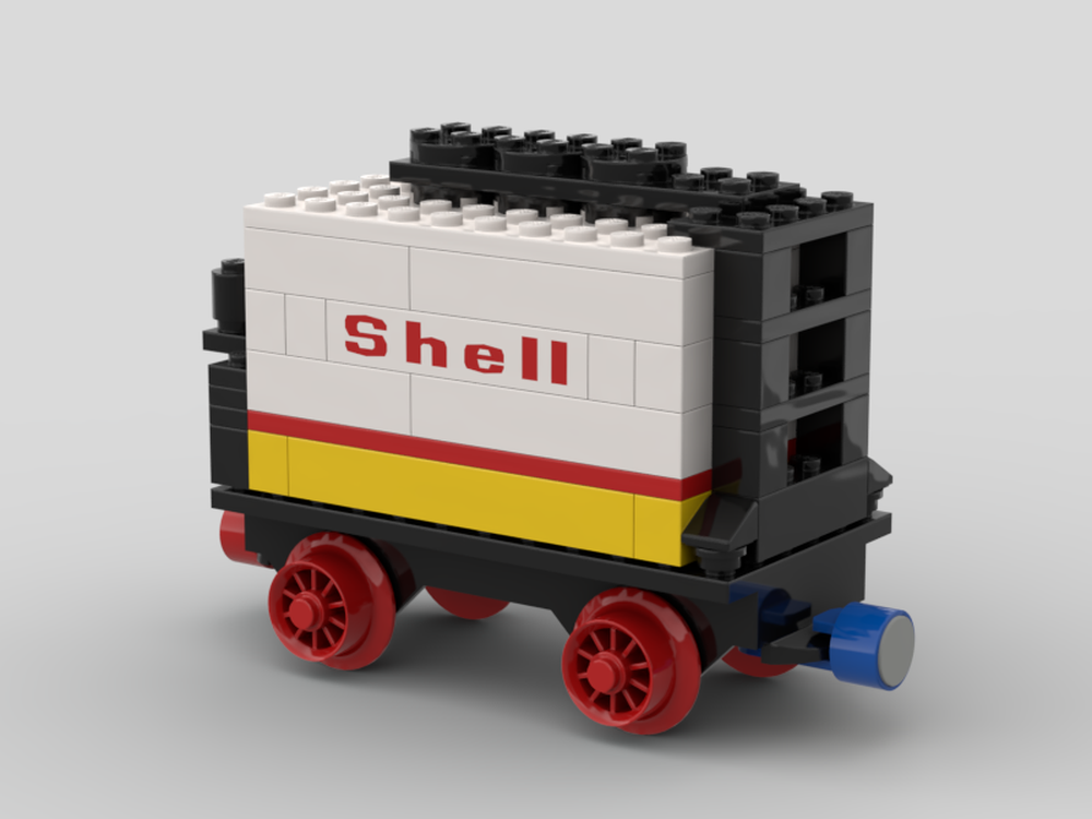 LEGO MOC shell oil tank by The long lego liftarm | Rebrickable - Build ...