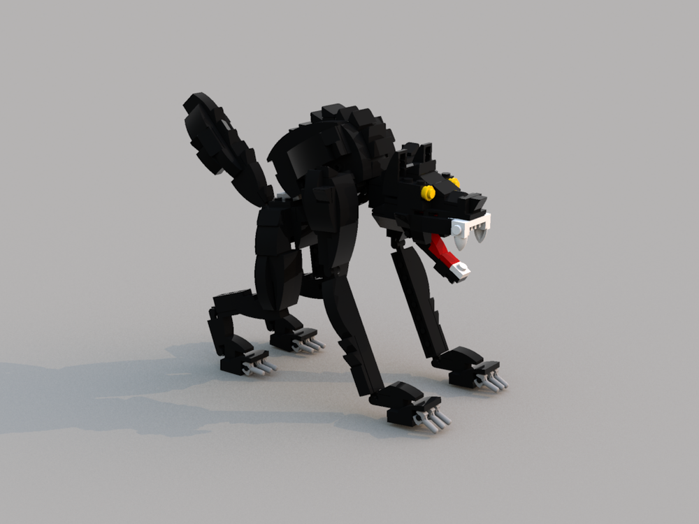 LEGO MOC Werewolf by ww | Rebrickable - Build with LEGO