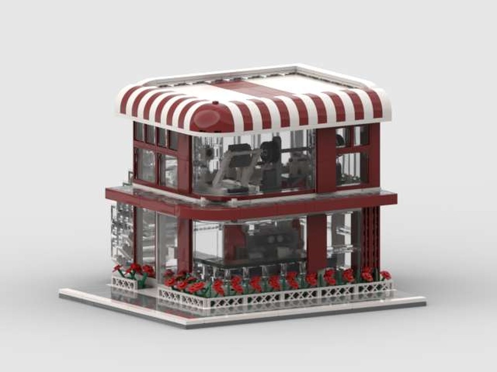 Lego Moc Modern Gym By Plan Rebrickable Build With Lego