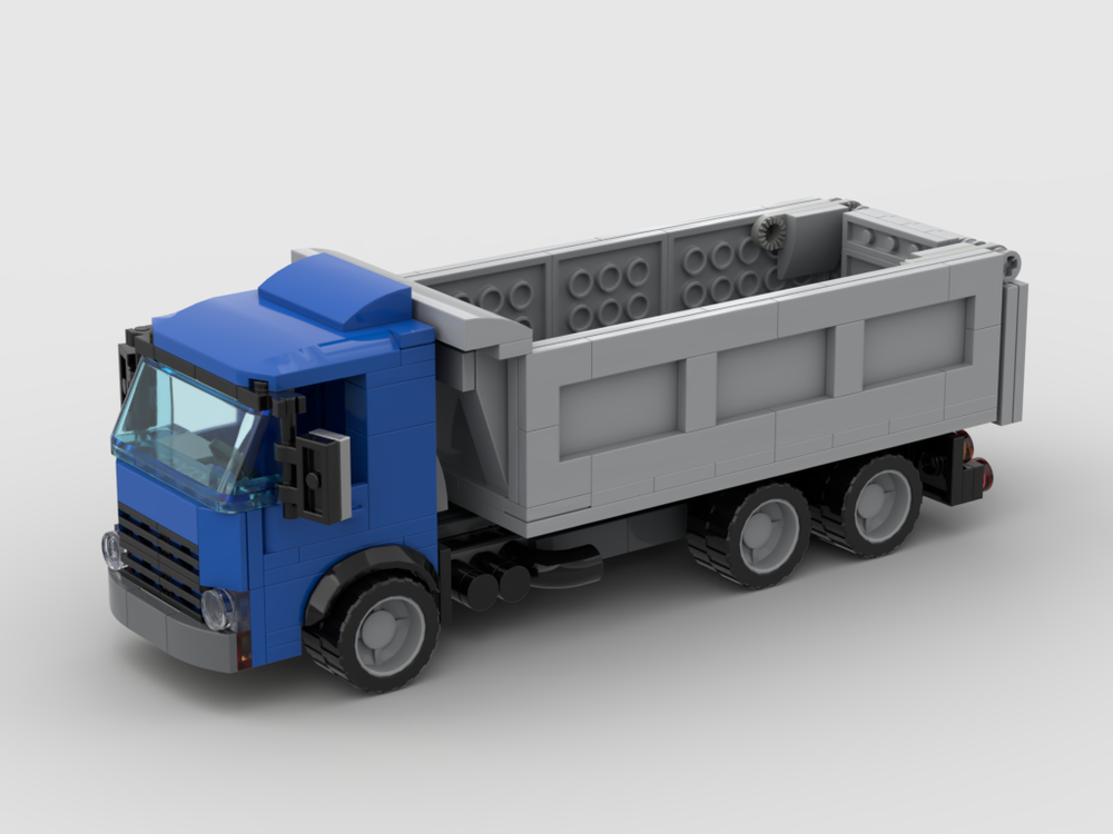 LEGO MOC Dump Truck by KlintIsztvud | Rebrickable - Build with LEGO