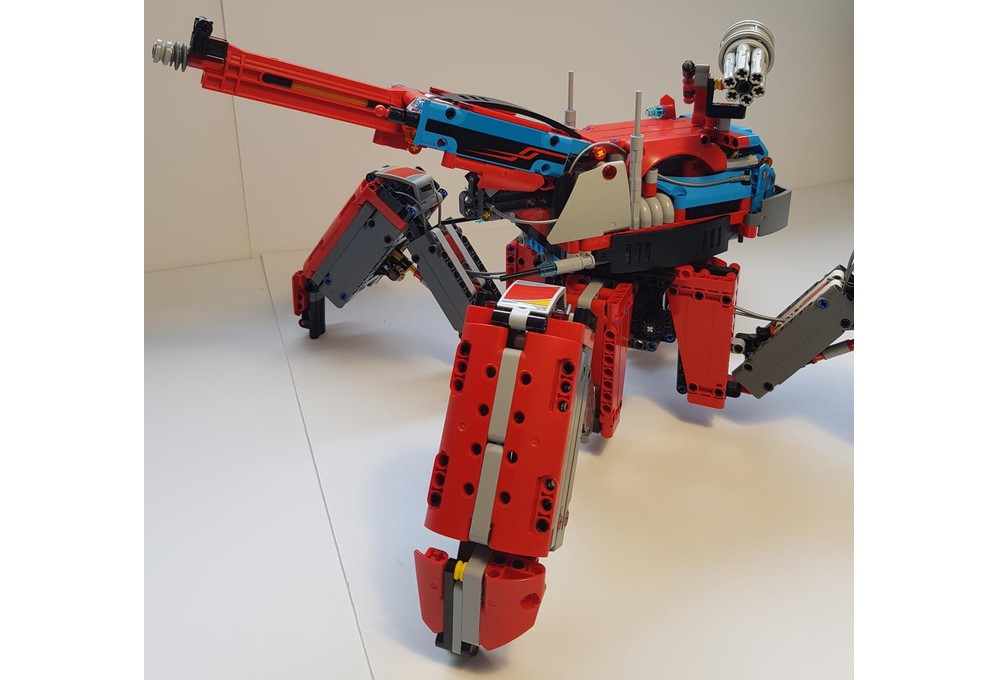 LEGO MOC Spider Tank 42098 Alternate by Stevil9 | Rebrickable - Build ...