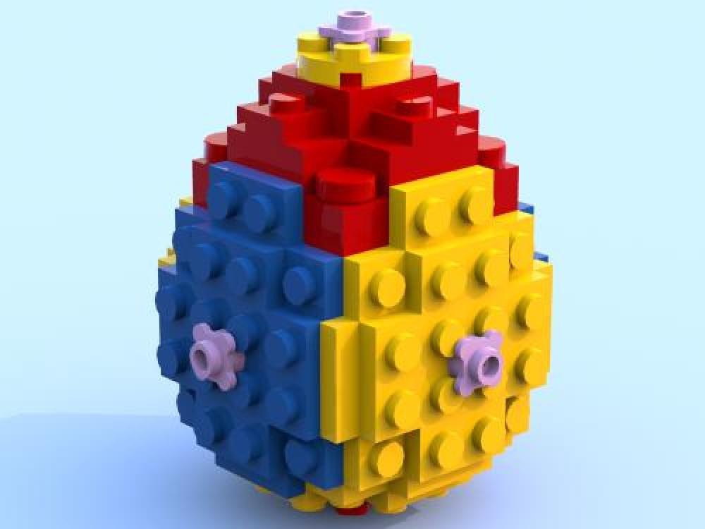 LEGO MOC Lego Easter Egg by DLuders | Rebrickable - Build with LEGO