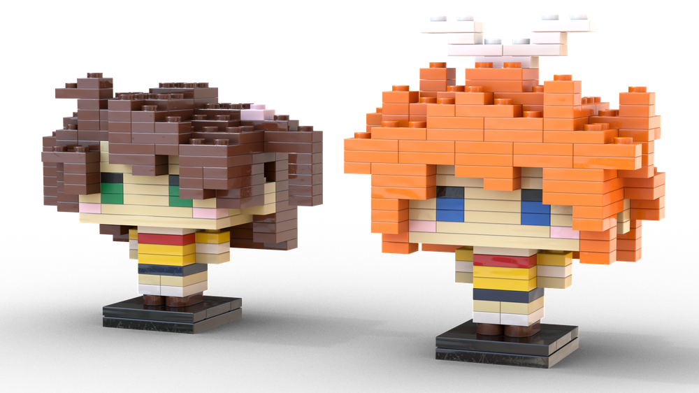 LEGO MOC Komari and Natsumi - Non Non Biyori by BrickHugger171 ...