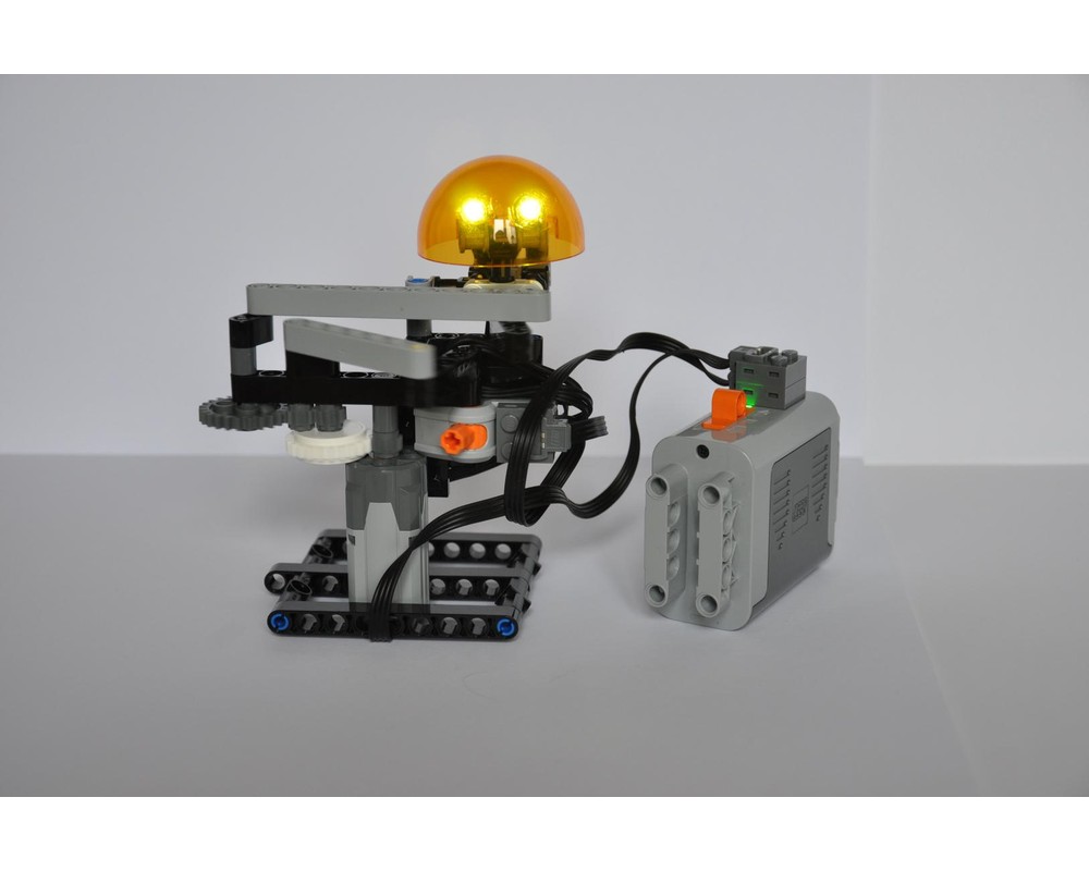 LEGO MOC Flashing alarm light mechanism by Hogwartus | Rebrickable ...
