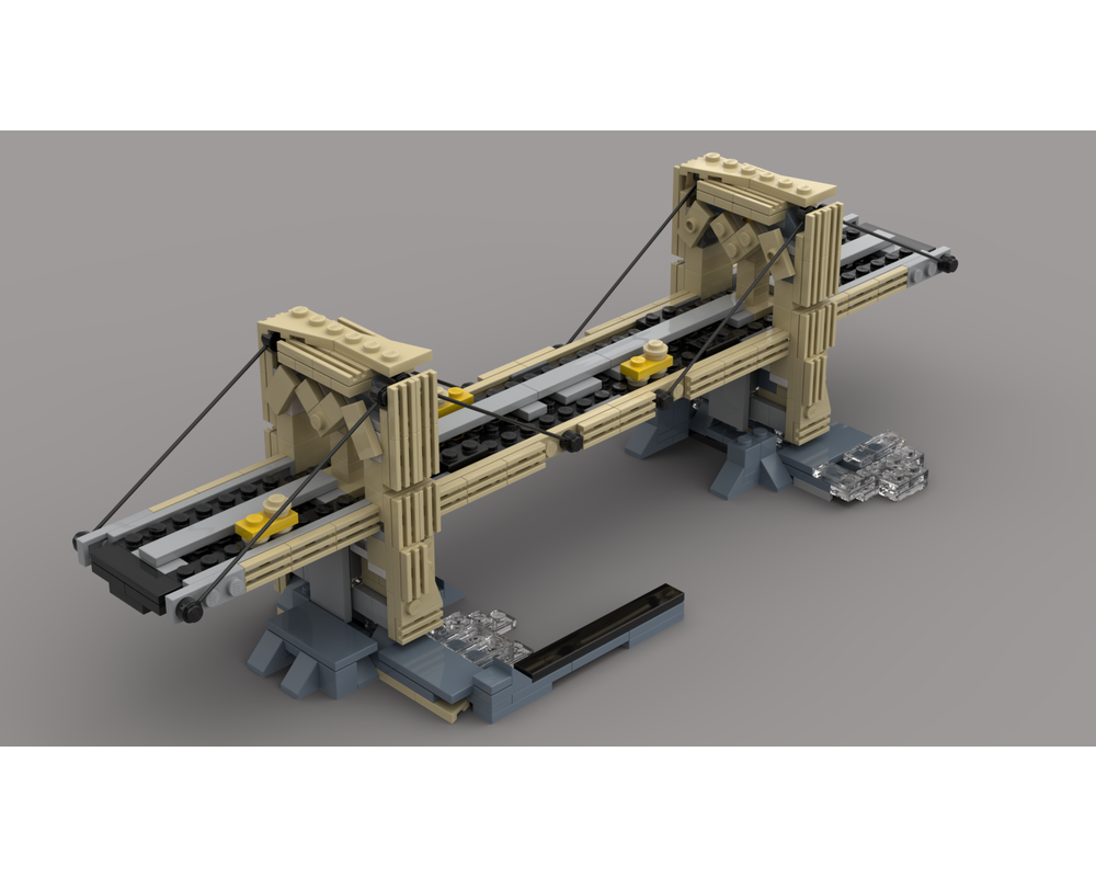 LEGO MOC Brooklyn Bridge (Alternate build of 21028 NY Skyline) by ...