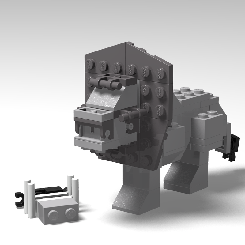 LEGO MOC Lion by LegoBuilder98 | Rebrickable - Build with LEGO