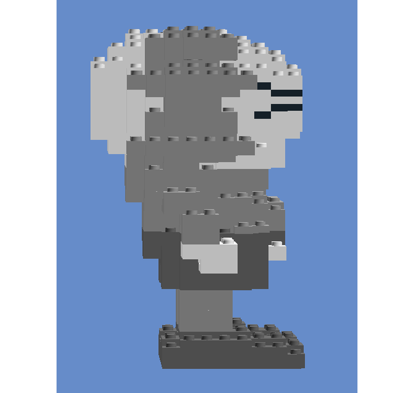 LEGO MOC Lego Kaws concept figure by DirkDebakker | Rebrickable - Build ...