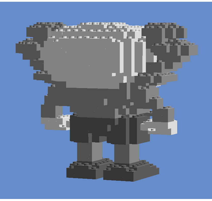 LEGO MOC Lego Kaws concept figure by DirkDebakker | Rebrickable - Build ...