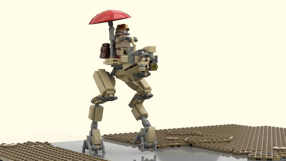 Lego Moc Akira Recon Walker By Heatproofnut Rebrickable Build With Lego