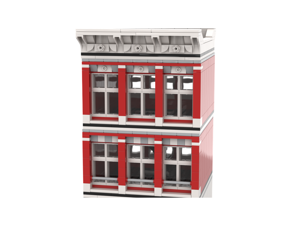 LEGO MOC Affordable Modular Building - Amsterdam Canal House Nr 2 by ...