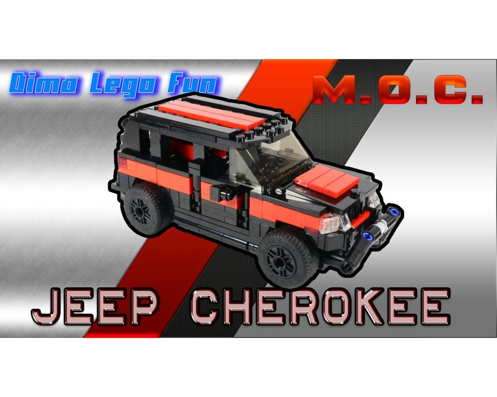 LEGO MOC Jeep Cherokee by Zagdima | Rebrickable - Build with LEGO
