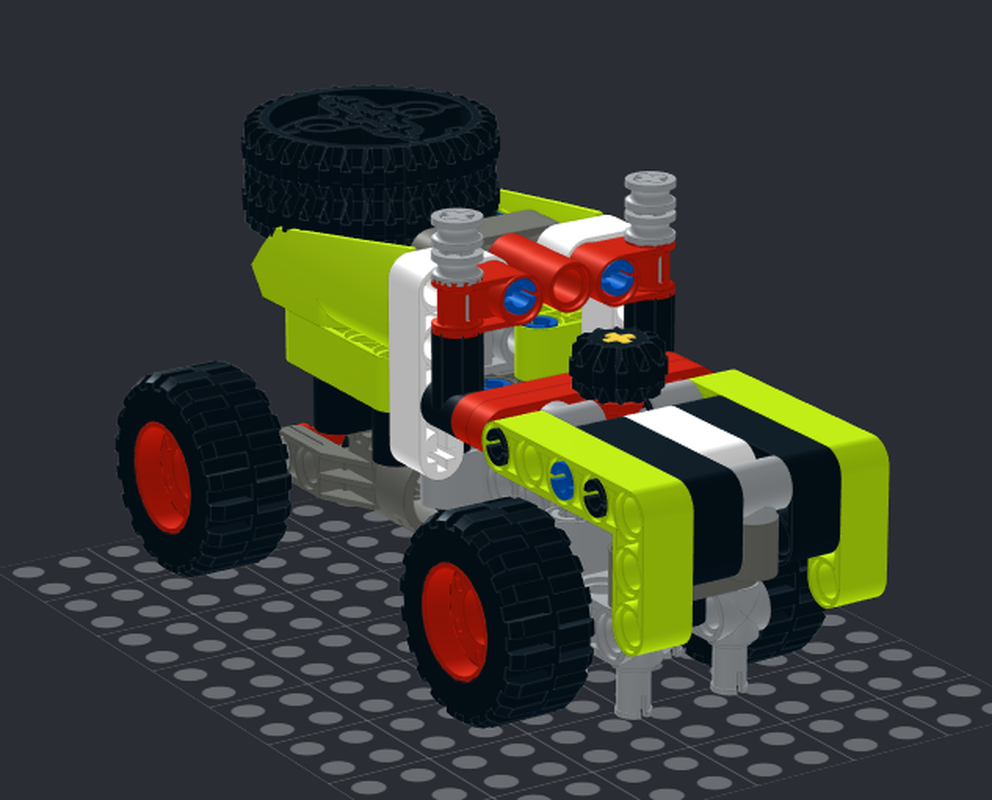 LEGO MOC stunt truck by floppysquidyt | Rebrickable - Build with LEGO