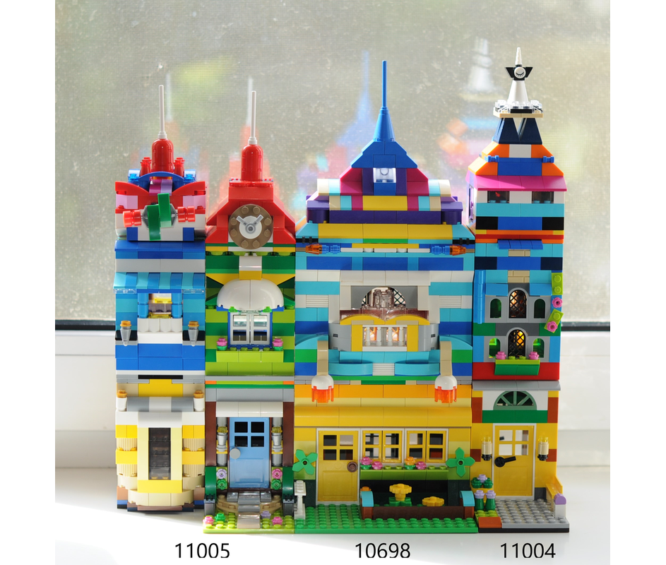 LEGO MOC 10698 Modular house by Lenarex | Rebrickable - Build with LEGO