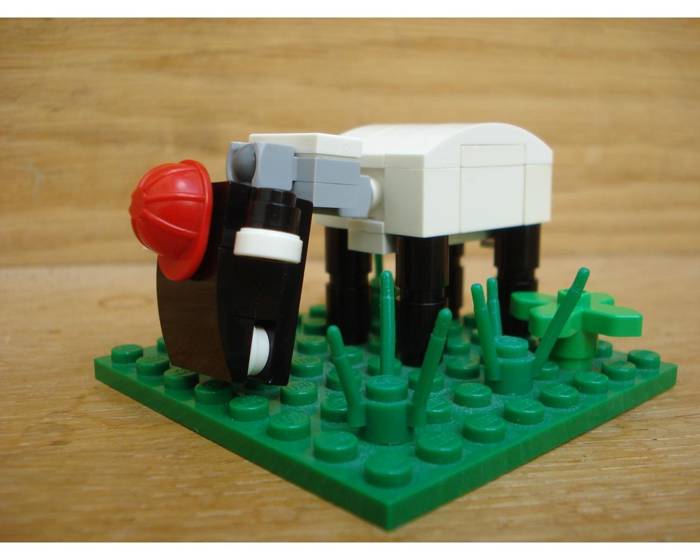 LEGO MOC Sheep by Nicole1 | Rebrickable - Build with LEGO