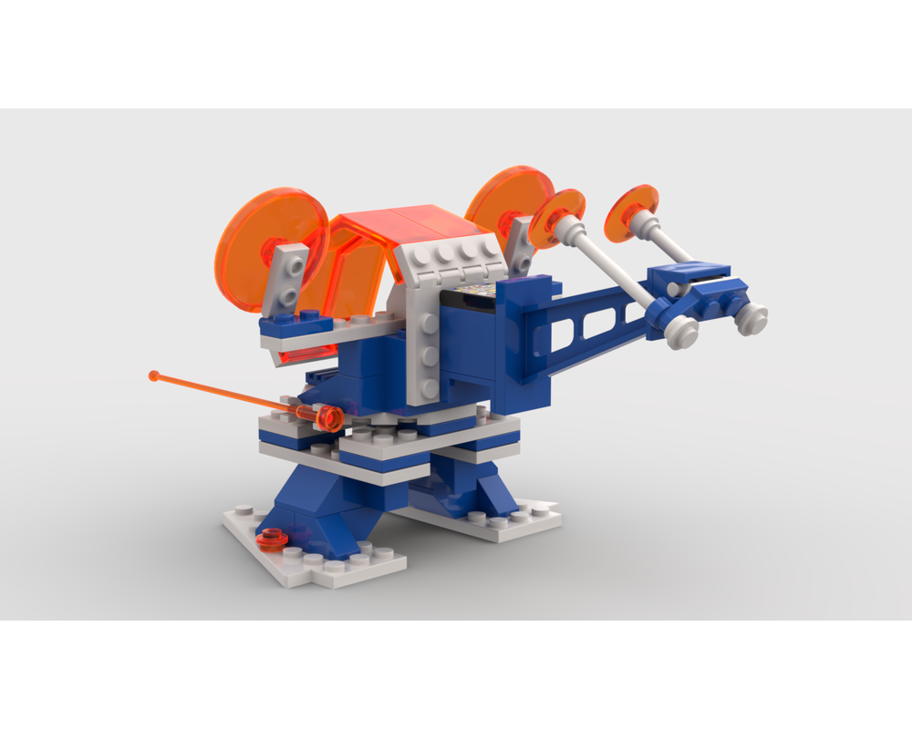 LEGO MOC 6878 - Sub Orbital Guardian - Ice Planet Color Scheme by zero ...