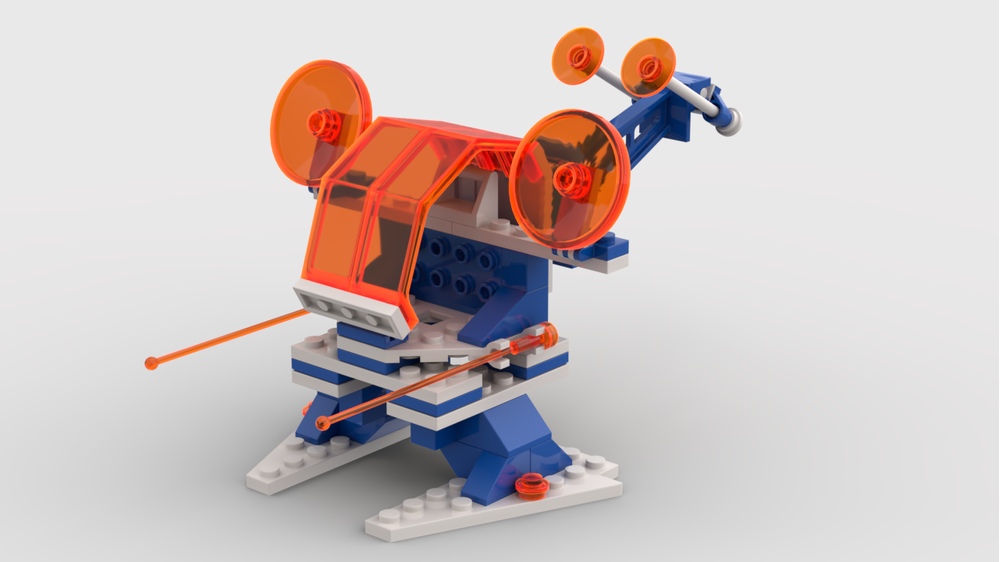 LEGO MOC 6878 - Sub Orbital Guardian - Ice Planet Color Scheme by zero ...
