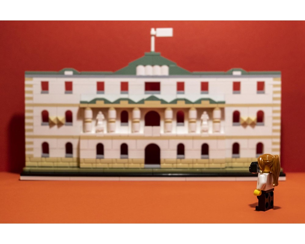 LEGO MOC Renaissance Palace Facade by basakatu | Rebrickable - Build ...