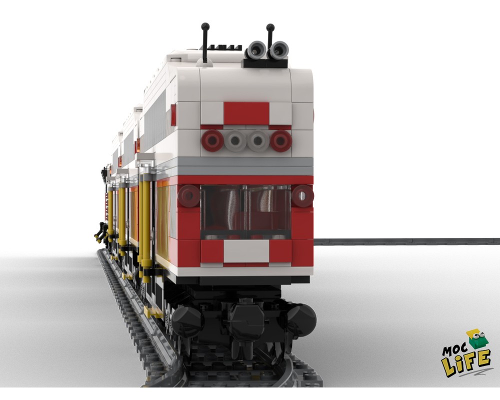 LEGO MOC Train transit by MocLife | Rebrickable - Build with LEGO