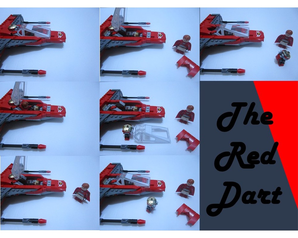 LEGO MOC The Red Dart by Nilsson LEGO Engineering | Rebrickable - Build ...